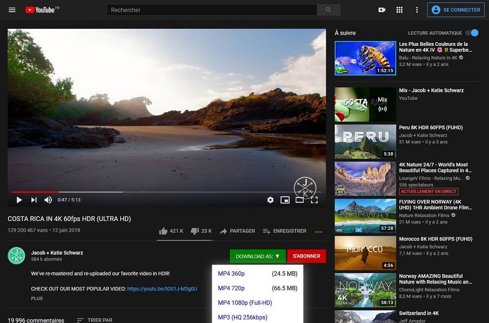 5 outils pour télécharger une vidéo YouTube